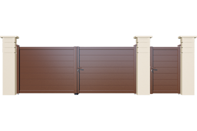 CT 128 - Portails Aluminium Pavillon